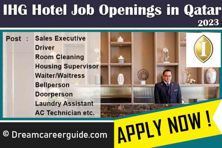 IHG Careers Latest Job Openings in Qatar 2023