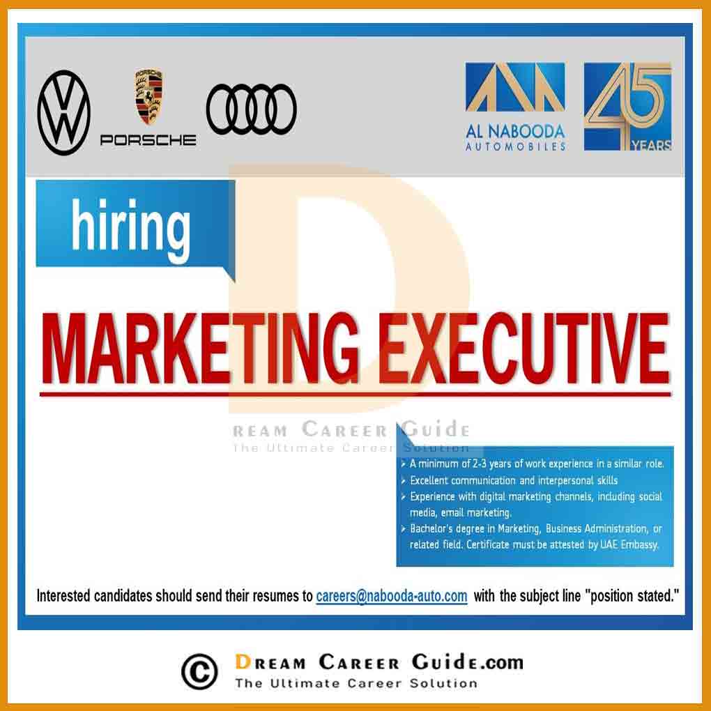 Al Nabooda Automobiles Careers Latest Job Openings
