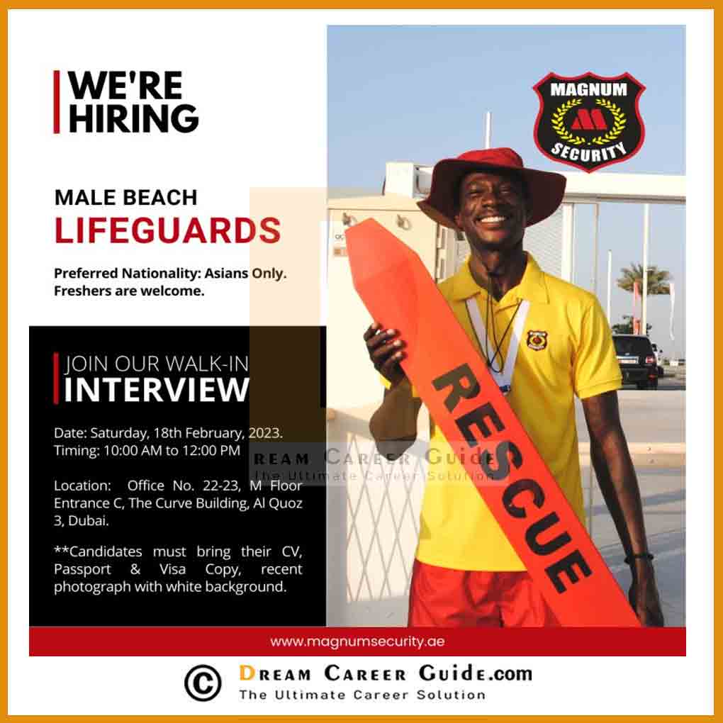 Magnum Security Walk-In Interview 2023 | Apply Now