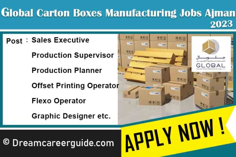 Global Carton Boxes Manufacturing LLC Careers 2023