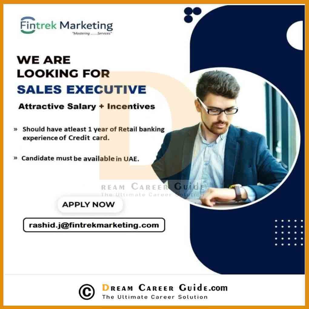 Fintrek Marketing Careers Latest Job Openings 2023