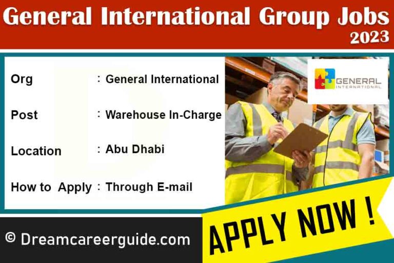 General International Group Careers Latest Job Openings 2023