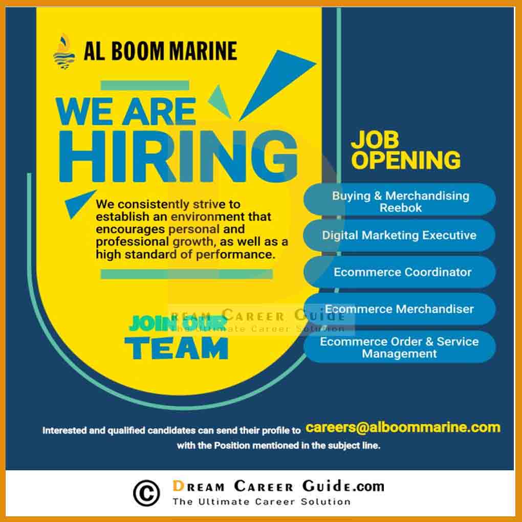 Al Boom Marine Careers Latest Job Openings 2023