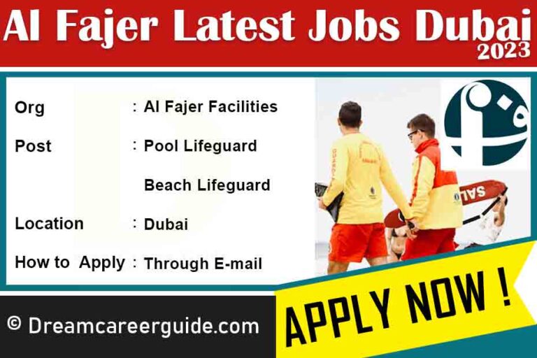 Al Fajer Facilities Management Jobs Latest Openings 2023