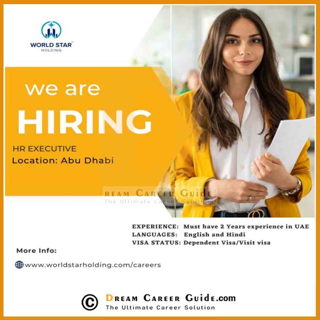 World Star Company Dubai Vacancy Latest Job Openings 2023
