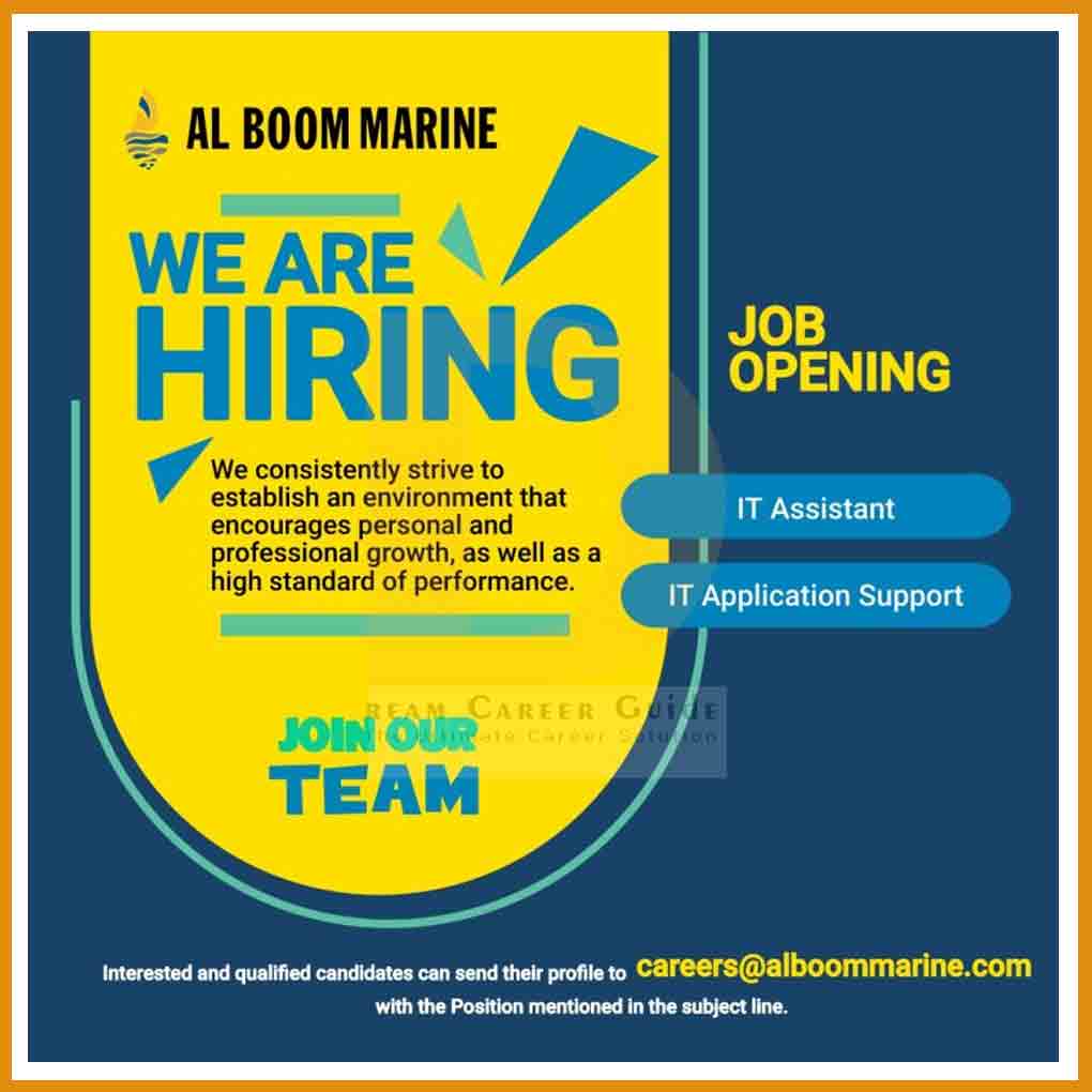 Al Boom Marine Group Careers | Latest Gulf Jobs
