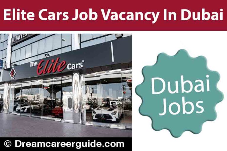 Elite Cars Careers | Apply Now To Get Latest Dubai Jobs