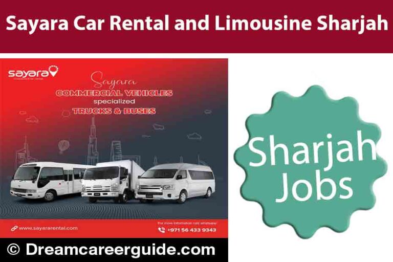 Sayara Car Rental And Limousine Careers | Sharjah Jobs