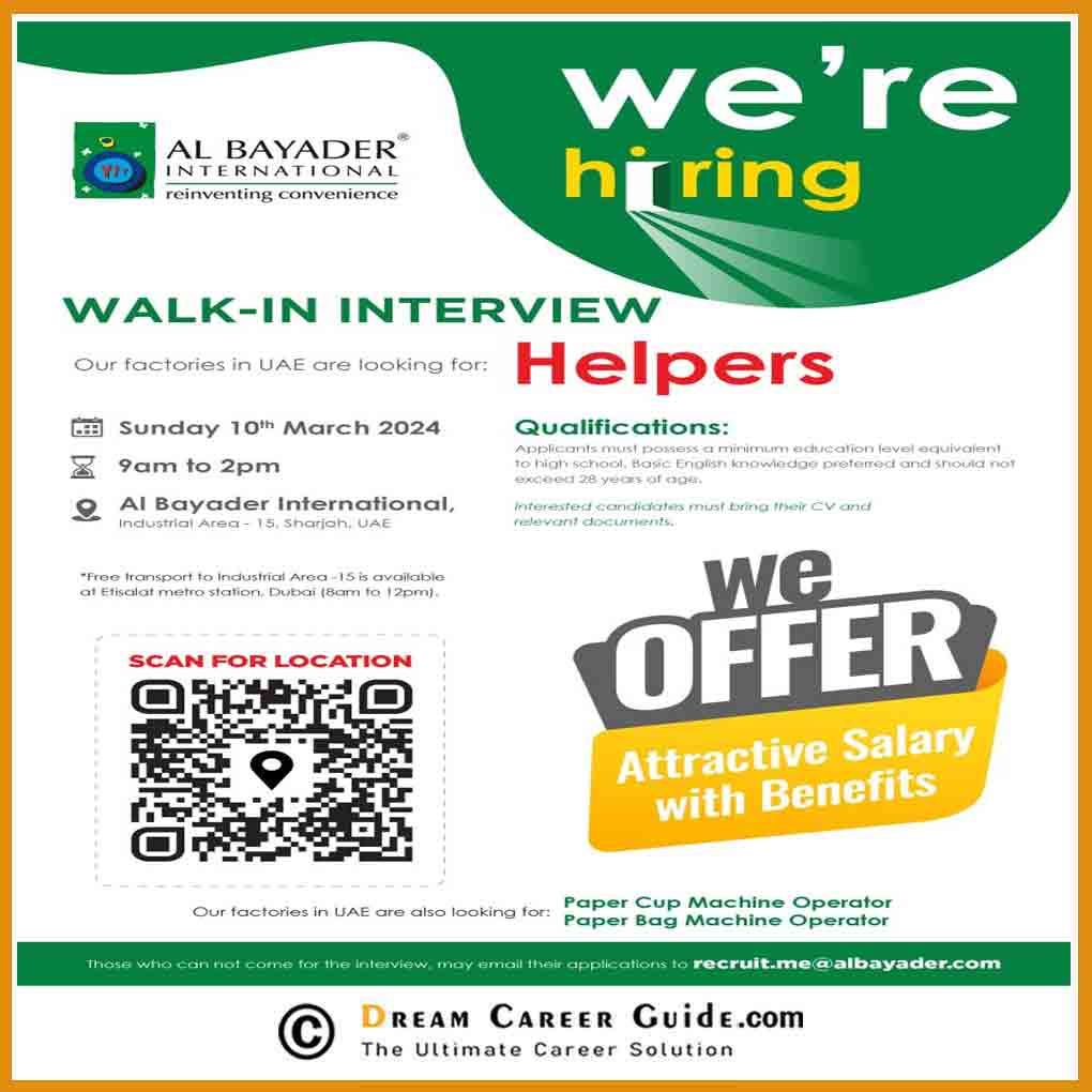 Al Bayader International Careers | Latest Jobs In Gulf