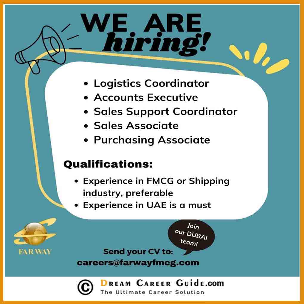 Far Way General Trading Careers | Apply Latest Gulf Jobs