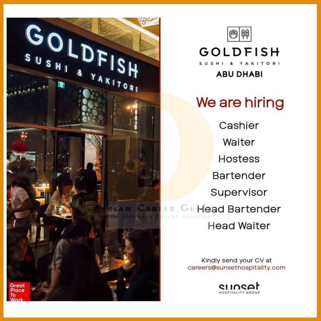 Sunset Hospitality Group Careers | Latest U A E Jobs
