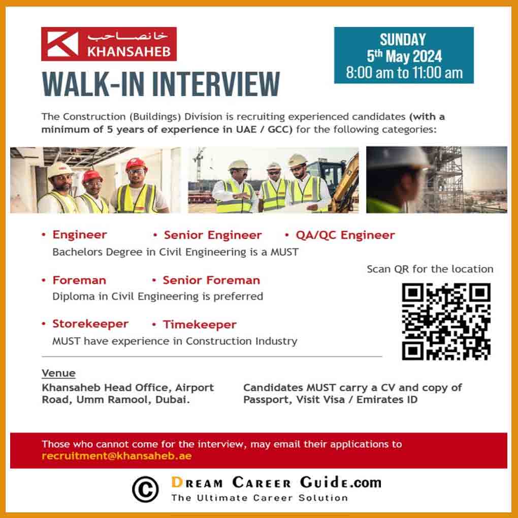 Khansaheb Group Careers | Latest Dubai Jobs Online