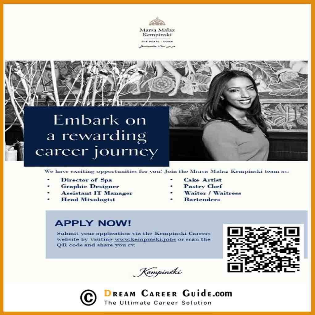 Marsa Malaz Kempinski Careers | Job Opportunities In Doha
