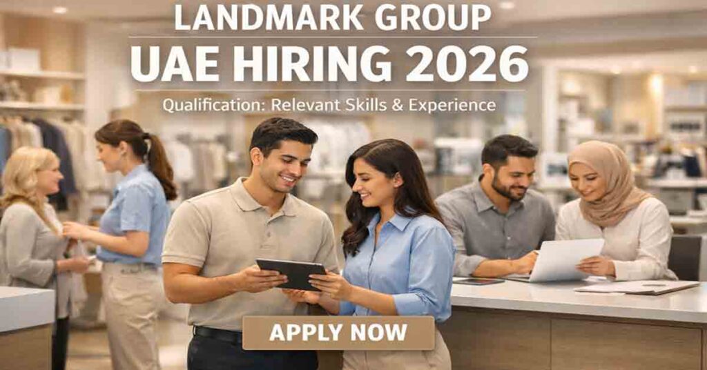 Landmark Group UAE Jobs:Apply now for Dubai jobs