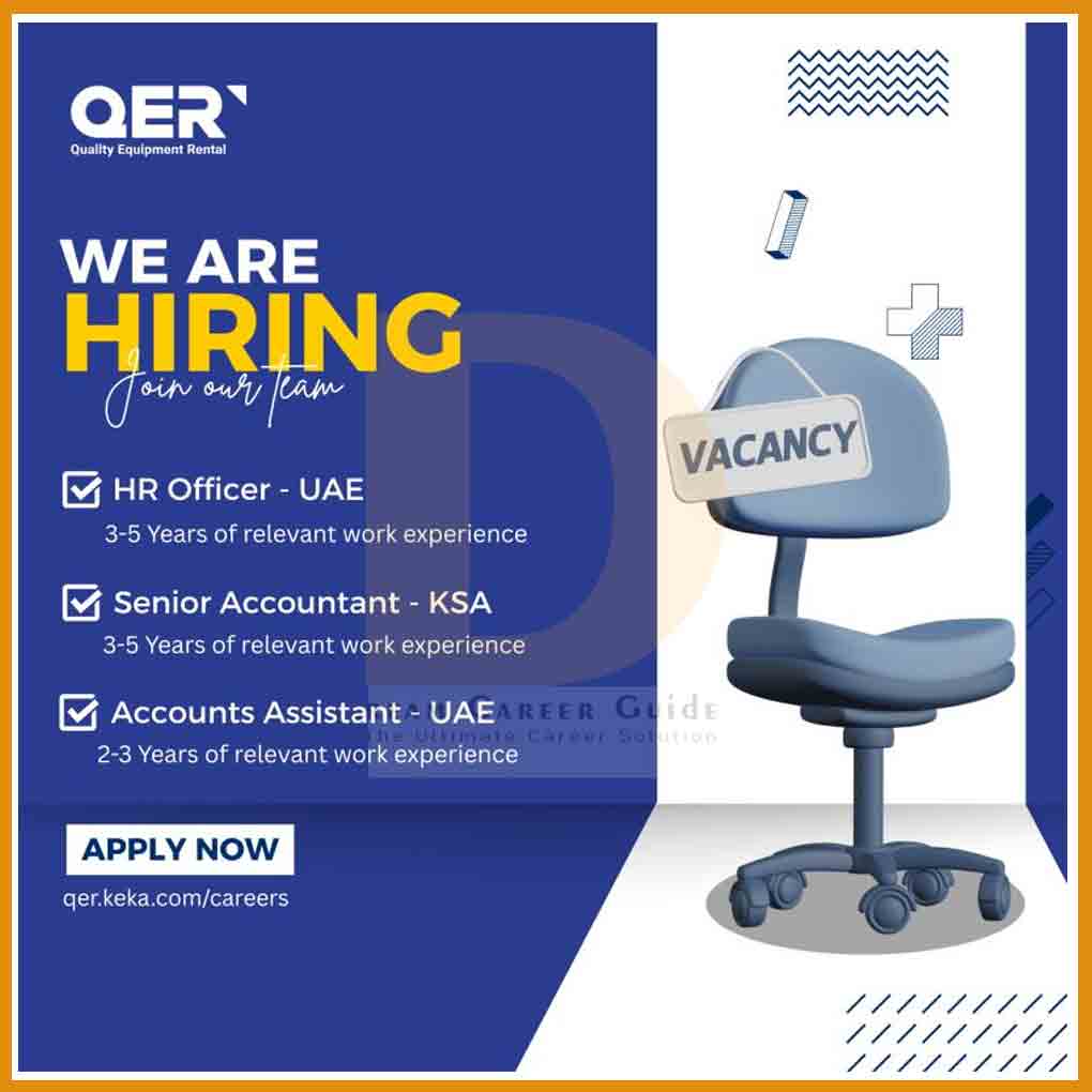 Quality Equipment Rental LLC Jobs | Jobs in Dubai for Indians