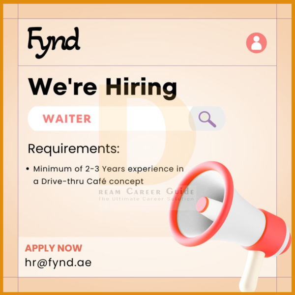 Fynd Cafe Vacancies | High Paying Job Opportunities in Dubai