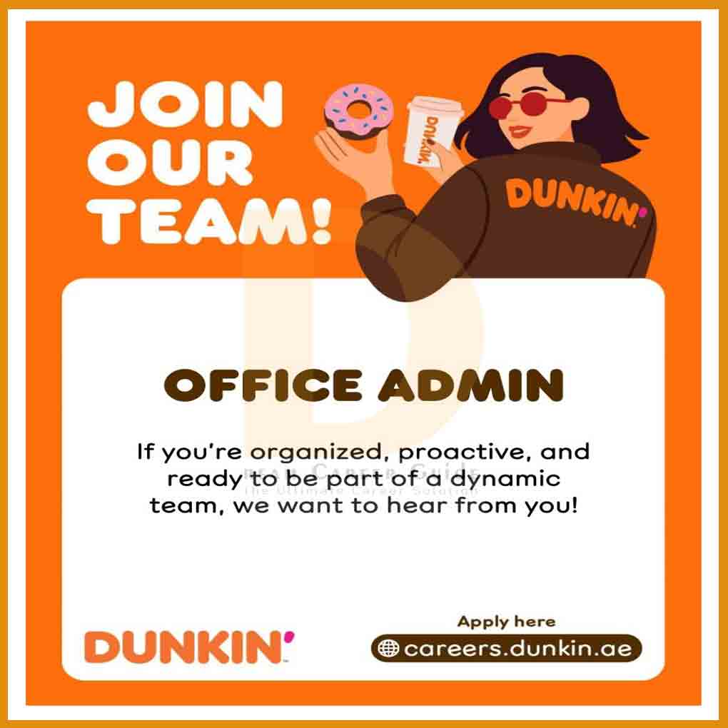 Dunkin UAE Careers | High Salary Food & Beverage Jobs in UAE 2025