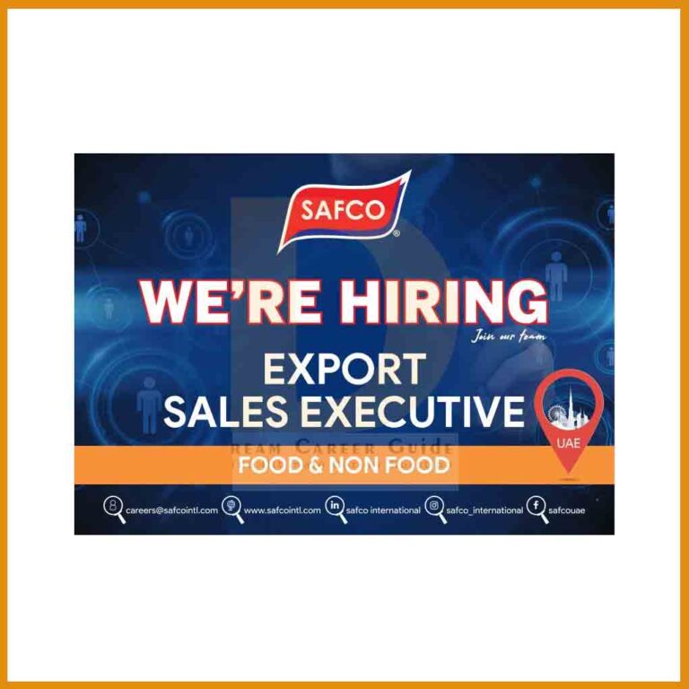 Safco International Dubai Jobs | High Salary UAE Careers 2025