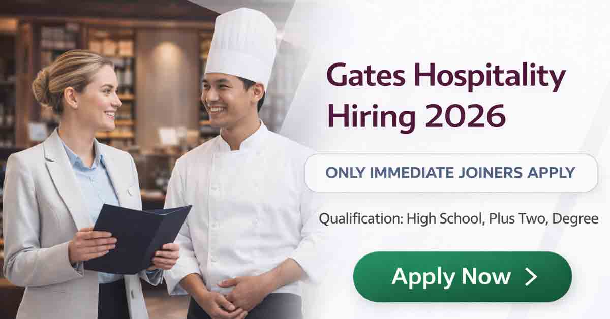 Gates Hospitality Jobs : High-Salary Careers in Luxury Dining