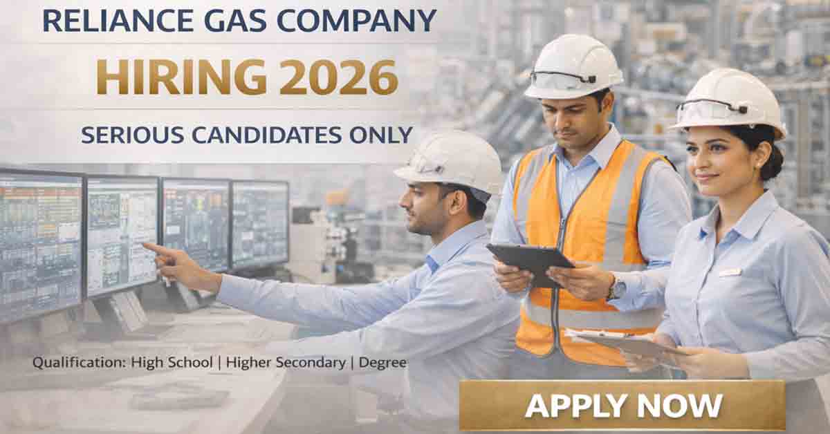 Reliance Gas Company Jobs : Apply for High-Salary Energy & Pipeline Careers