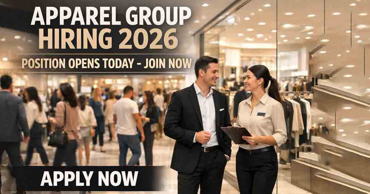 Apparel Group Jobs : Apply for Retail, Fashion & F&B Careers
