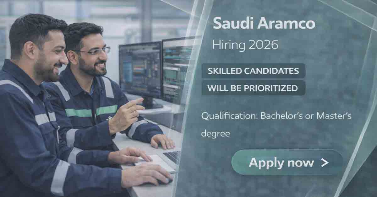 Saudi Aramco Jobs : Apply for High-Salary Careers in Energy & Tech