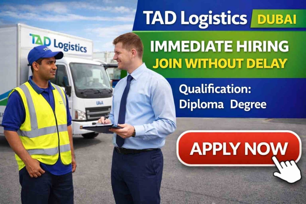 TAD Logistics Jobs : Apply for Supply Chain, Warehousing & Freight ...