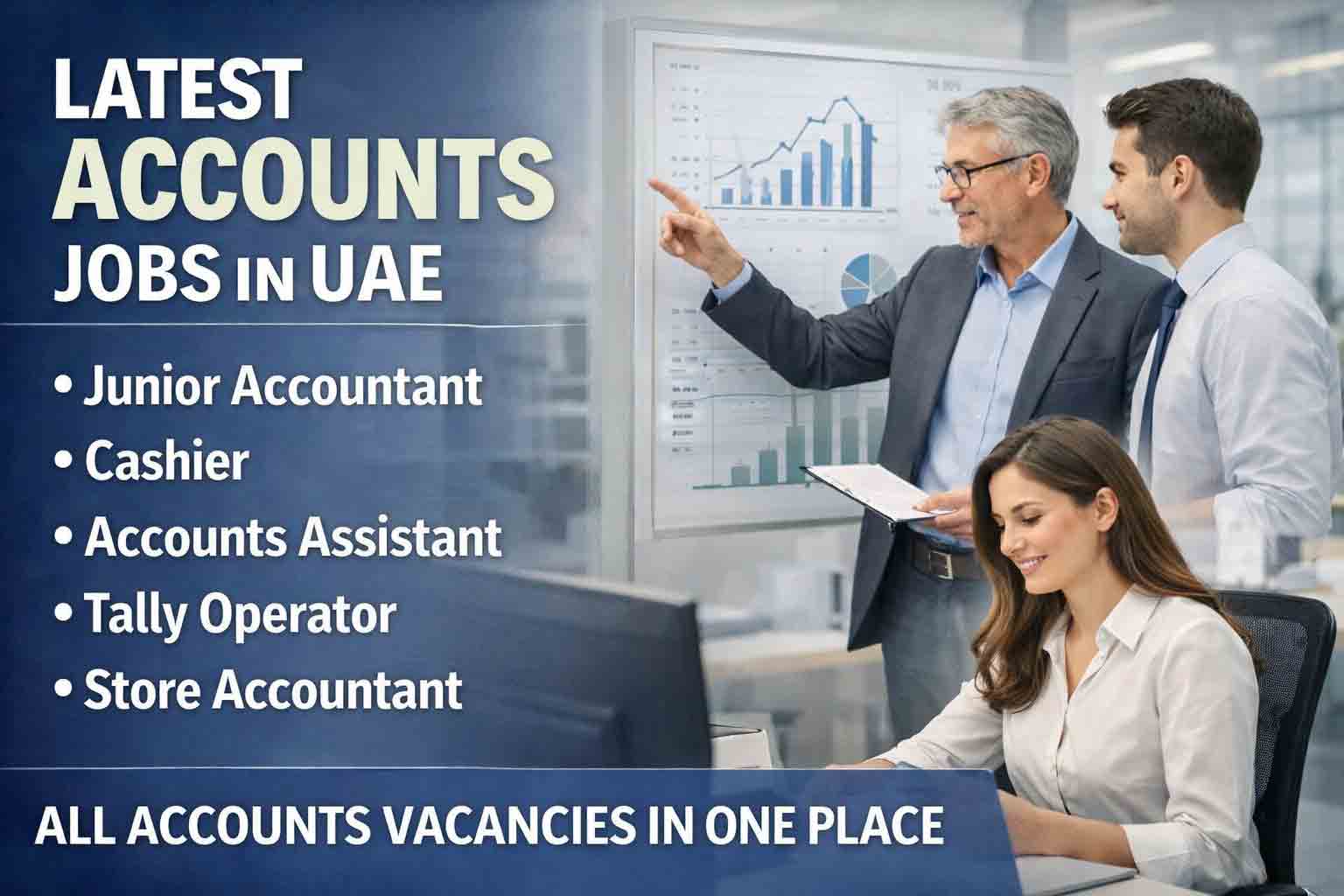Accounts Jobs in UAE 2026 | Latest Verified Accountant Vacancies Today