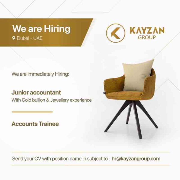 Kayzan Group Jobs : UAE Careers in Gold, Trading & IT
