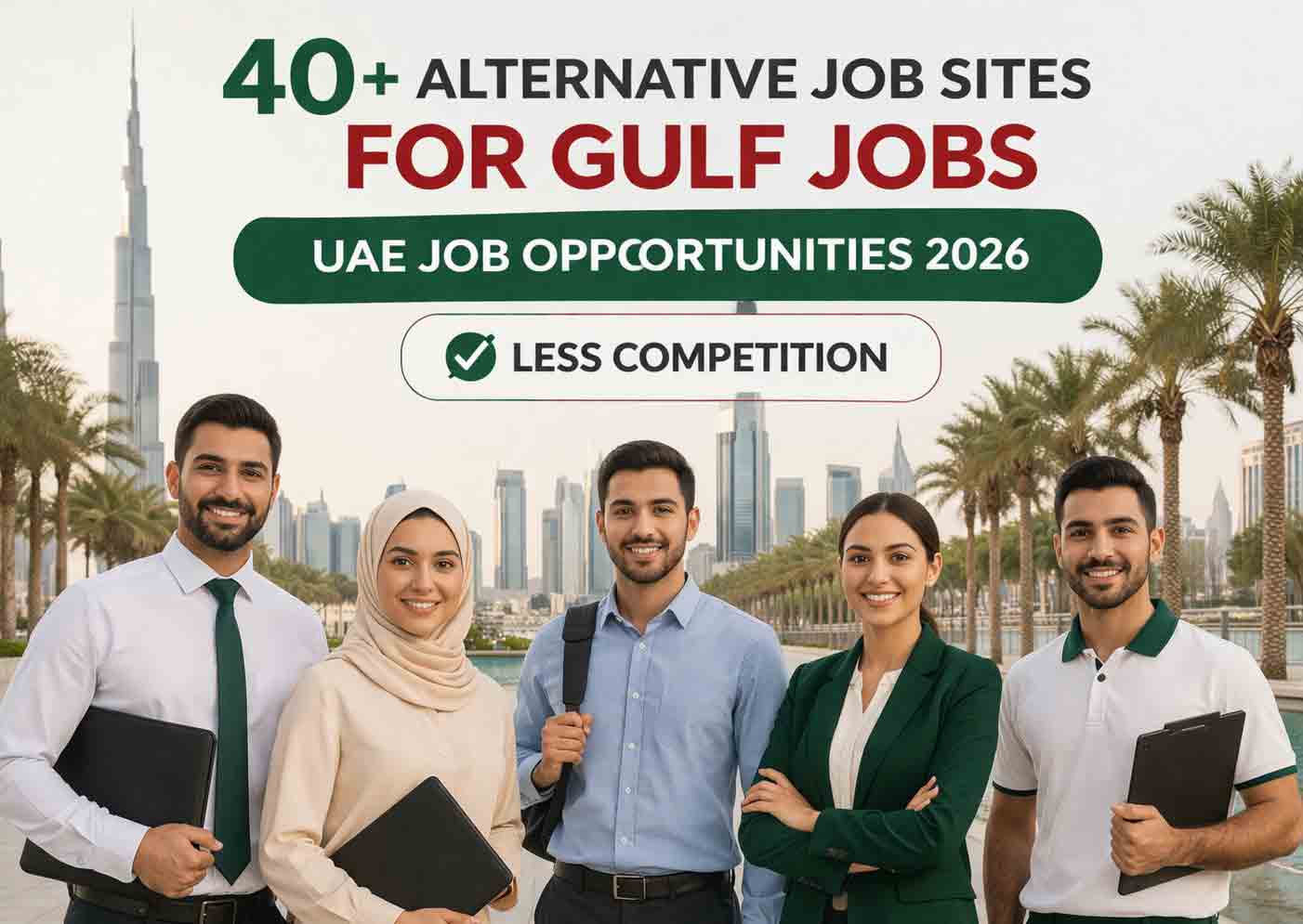 40+ Alternative Job Sites for Gulf Jobs with Less Competition