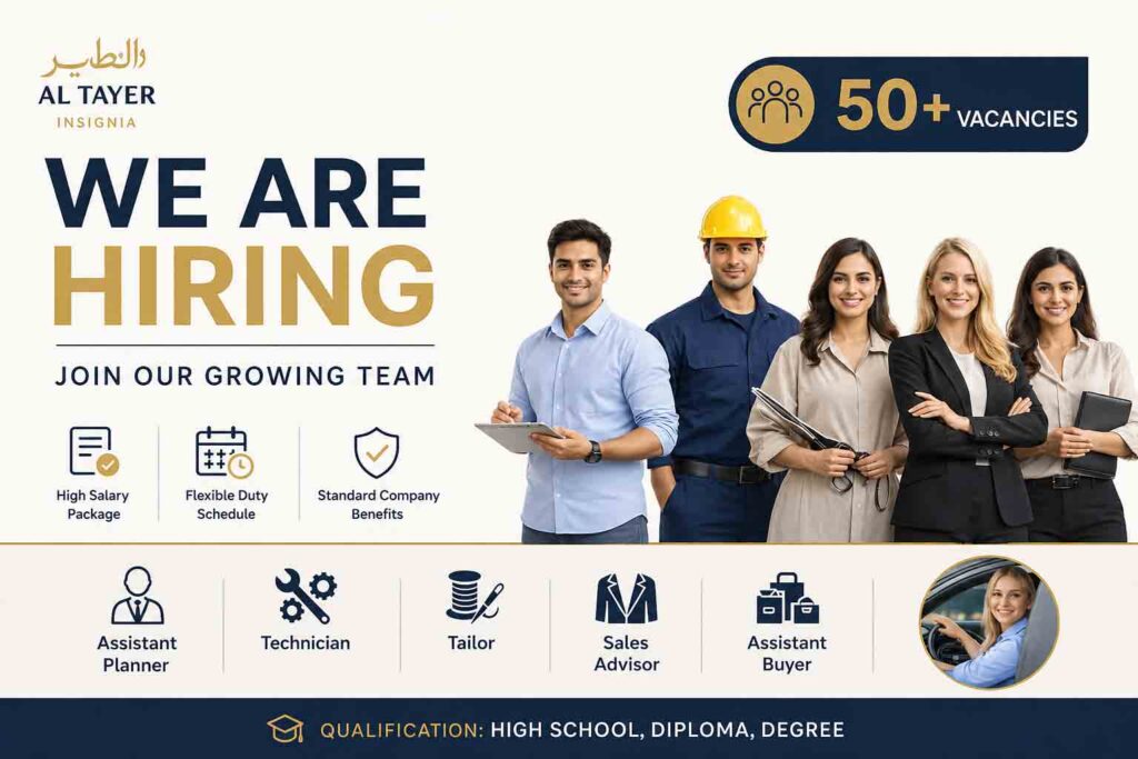 Al Tayer Insignia Jobs : Apply for High-Salary Luxury Retail Careers