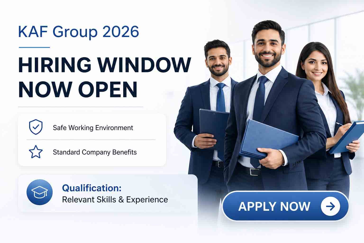 KAF group Jobs: Apply for Latest Engineering and Construction Jobs in UAE