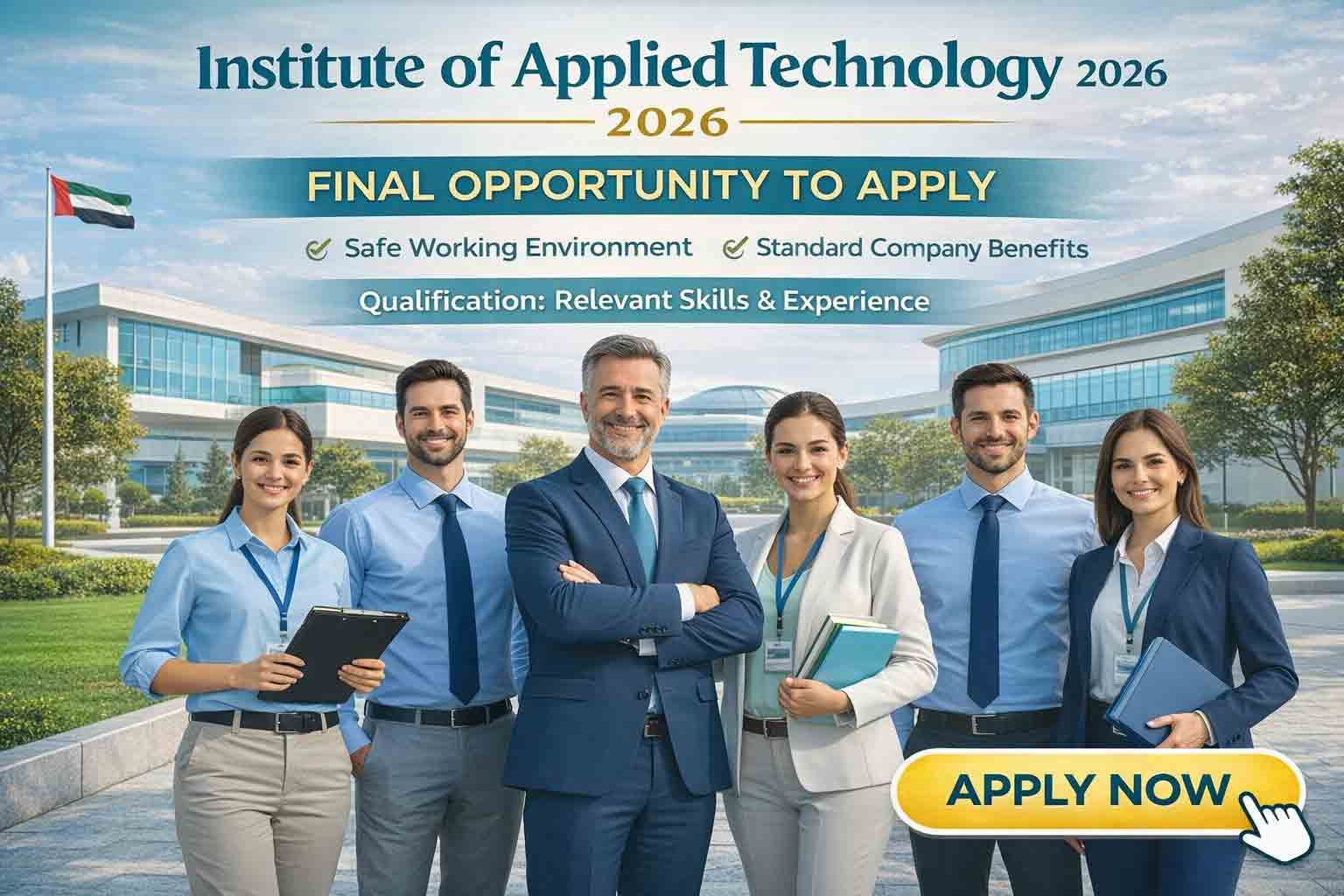 Institute of Applied Technology Jobs: Apply for Teaching and Technical ...