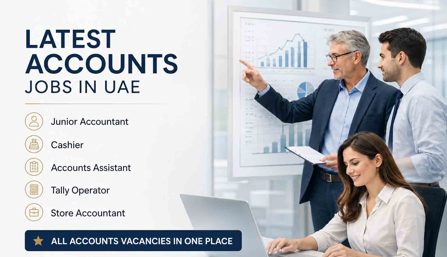 Accounts Jobs in UAE 2026 | Latest Verified Accountant Vacancies Today