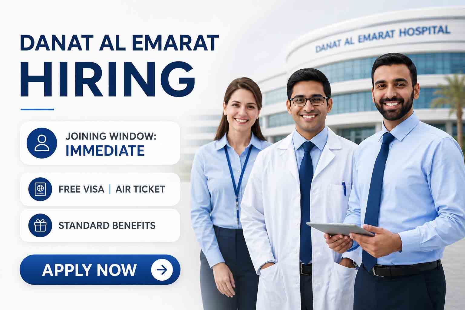 Danat Al Emarat Hospital Jobs | High Salary Healthcare & Nursing ...