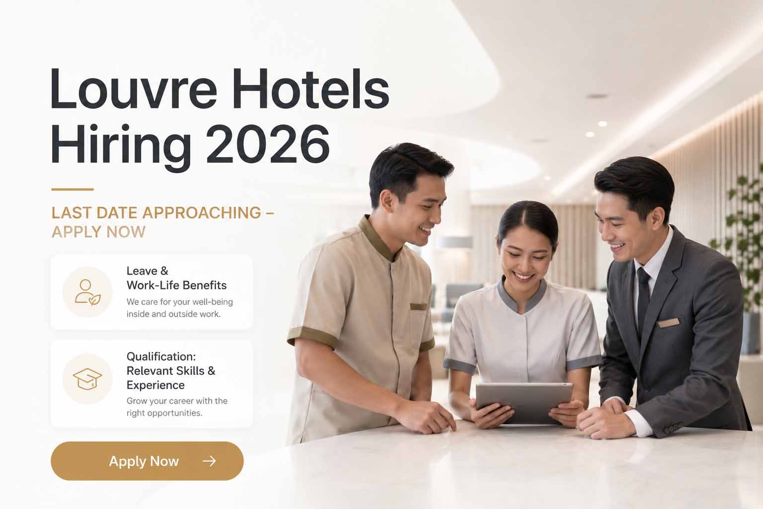 Louvre Hotels Jobs: Apply for Latest Hospitality Careers